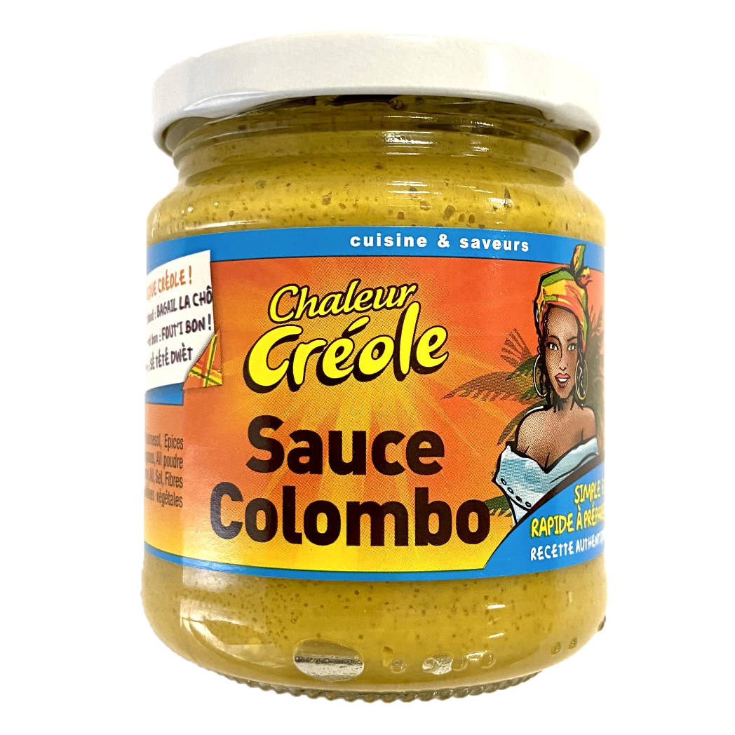 Sauce Colombo, Chaleur Créole, 200 g, sauce pour recette, sauce créole ...